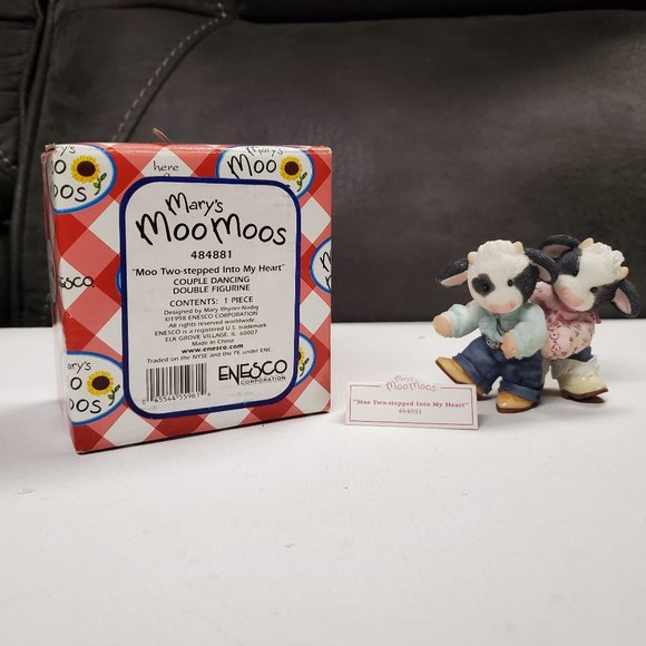 Enesco | Accents | Marys Moo Moos Moo Two Stepped Into My Heart 998 ...